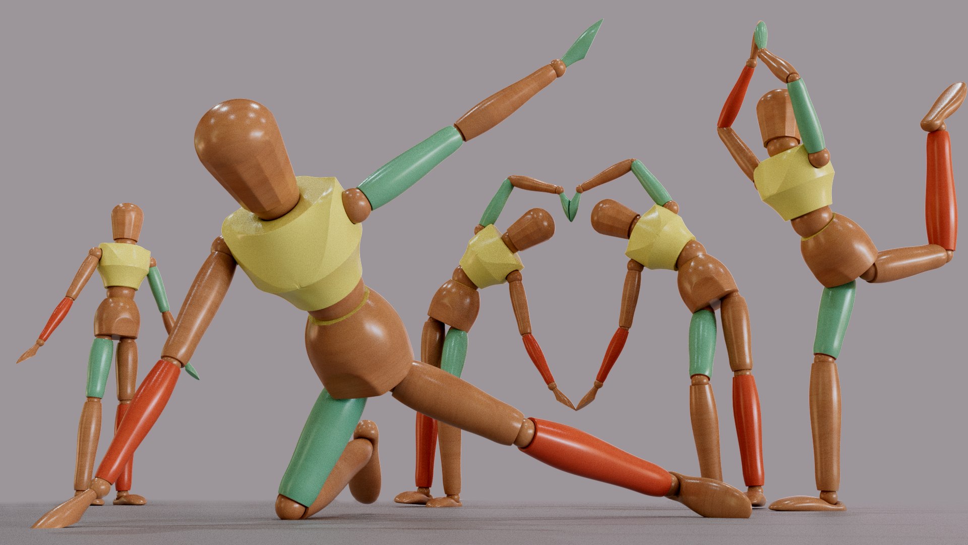 3D Mannequin - MAYA Rigged Model - TurboSquid 2399640