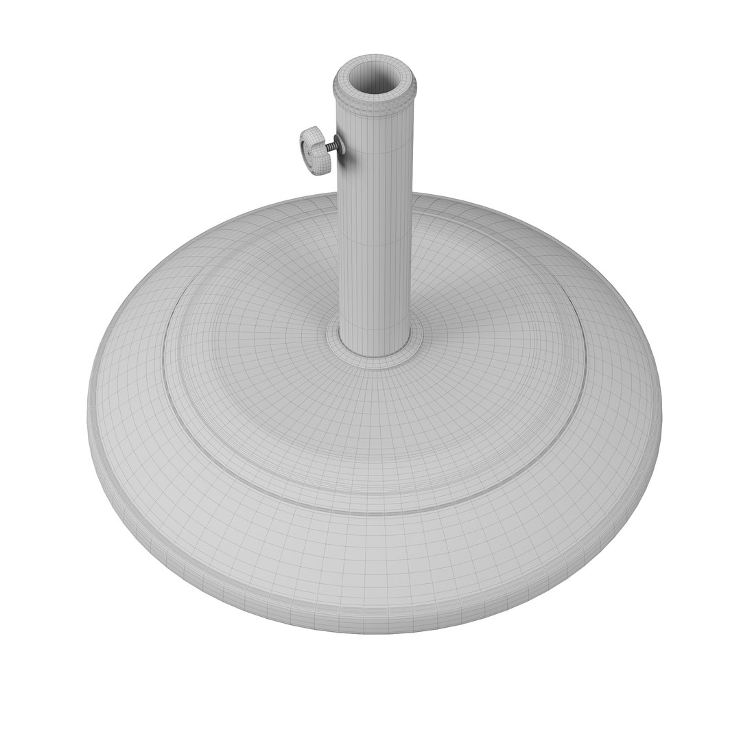 3D Model Parasol With Bases 1 - TurboSquid 1724061