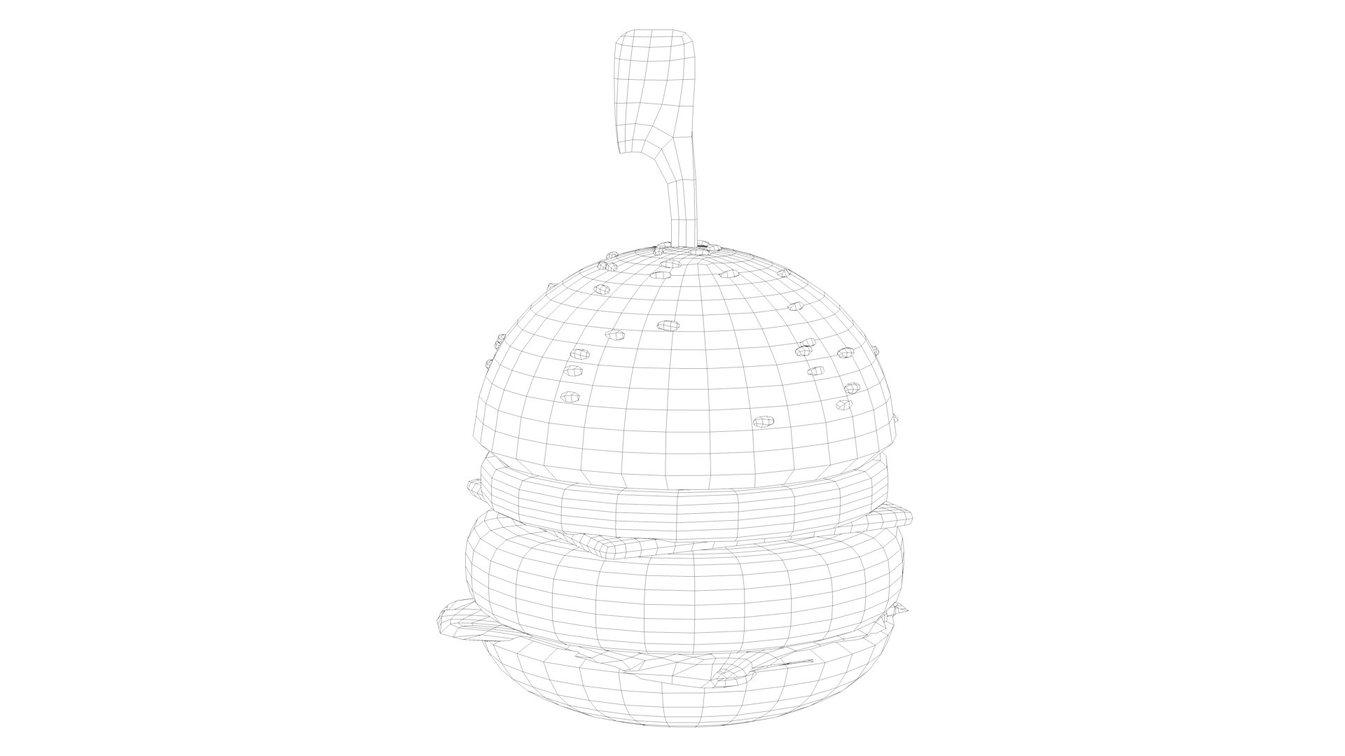 3D Mini Burger Model - TurboSquid 2061627