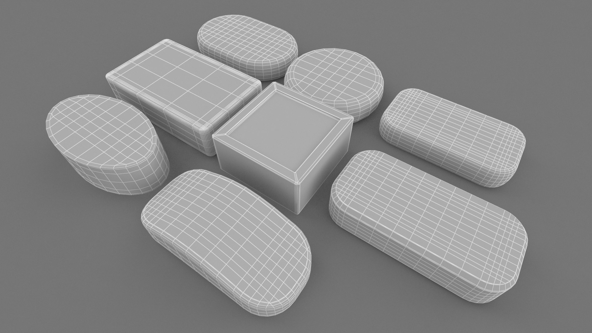 Soaps Set 3D Model - TurboSquid 2167859