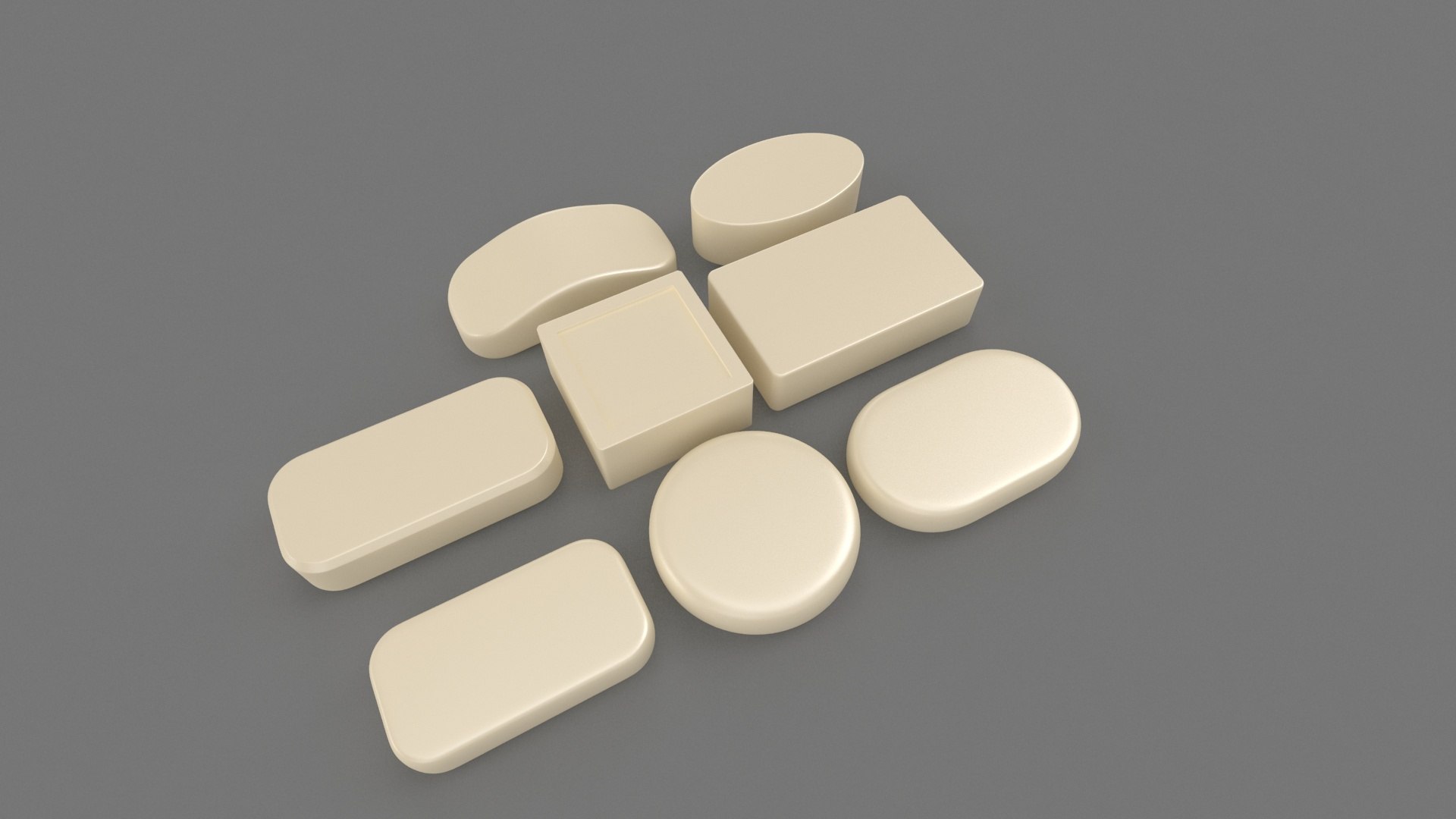 Soaps Set 3D Model - TurboSquid 2167859