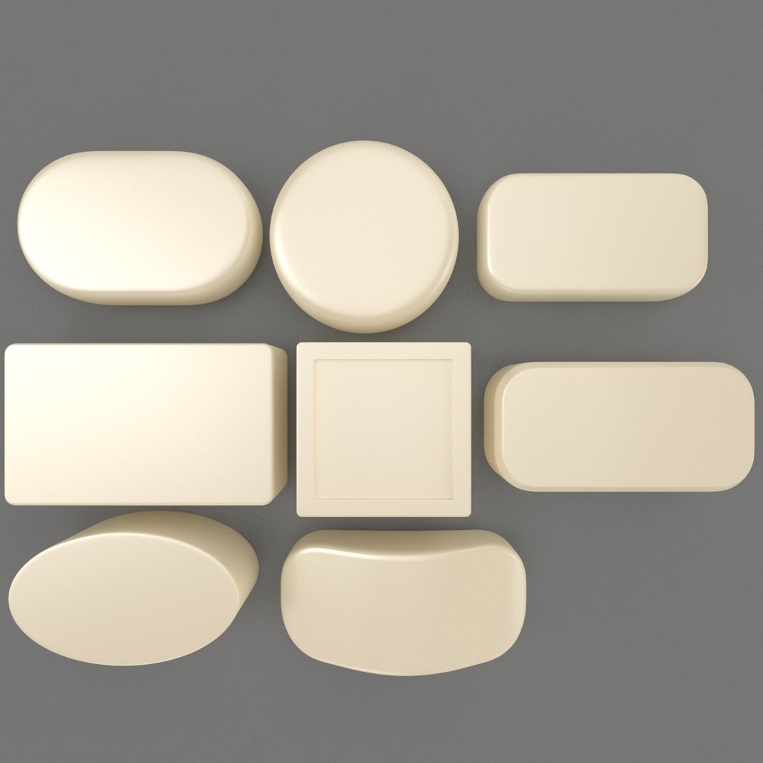 Soaps Set 3D Model - TurboSquid 2167859