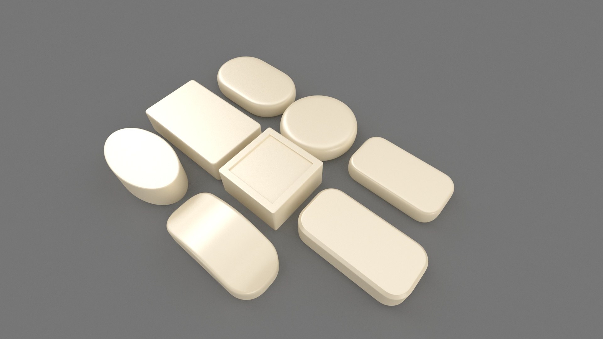 Soaps Set 3D Model - TurboSquid 2167859