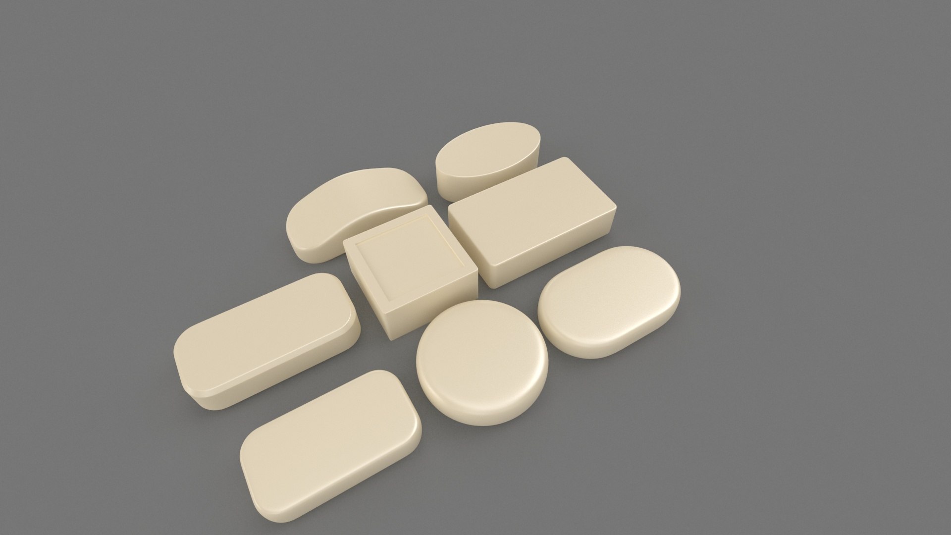 Soaps Set 3D Model - TurboSquid 2167859