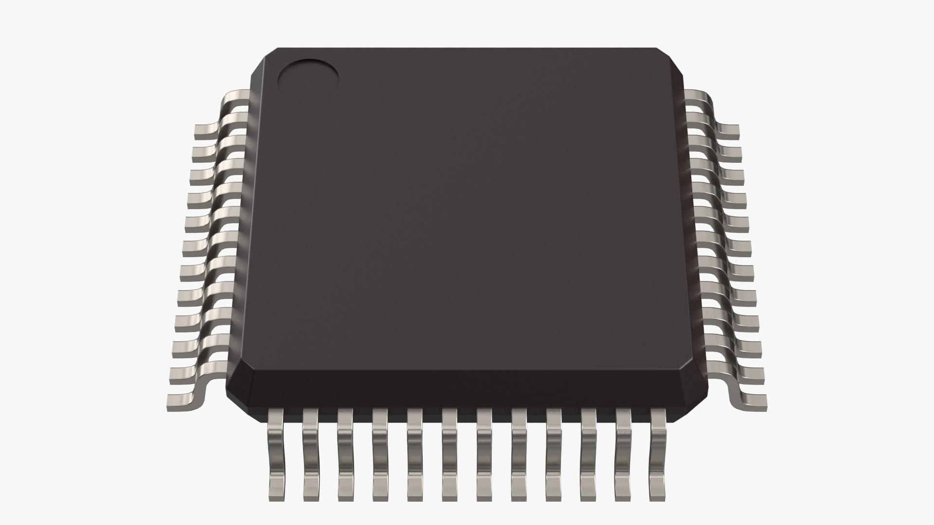 Microcontroller Microchip 3D - TurboSquid 1912730