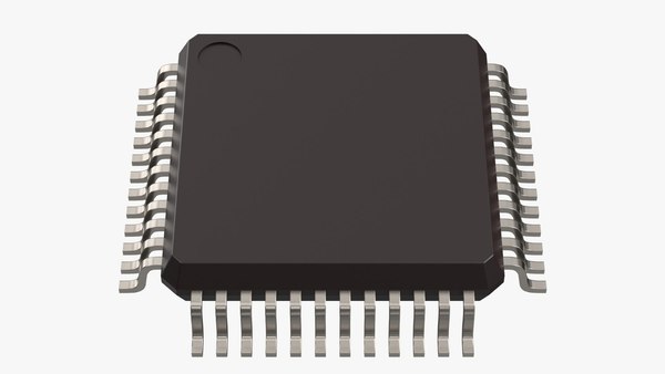 Microcontroller microchip 3D - TurboSquid 1912730