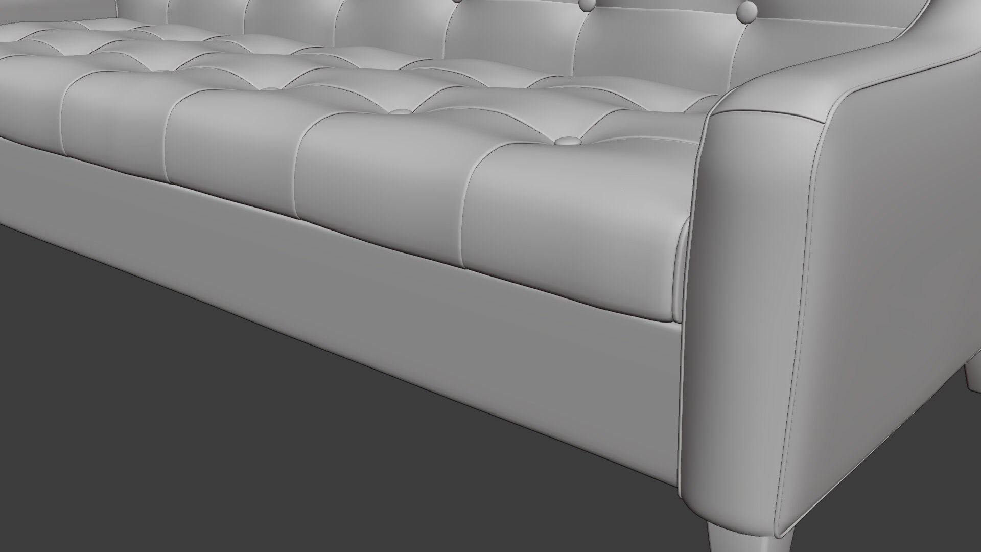 Classic Sofa Model - TurboSquid 1525411