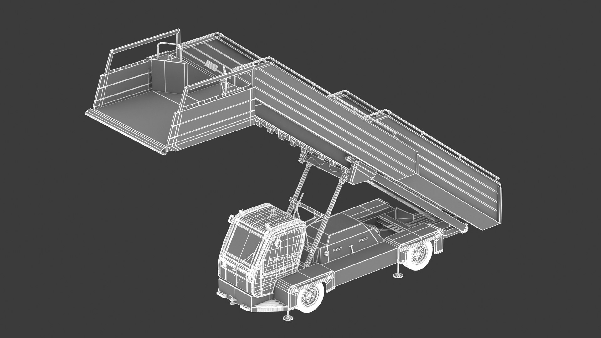 Passenger car steps 3D model - TurboSquid 1519691