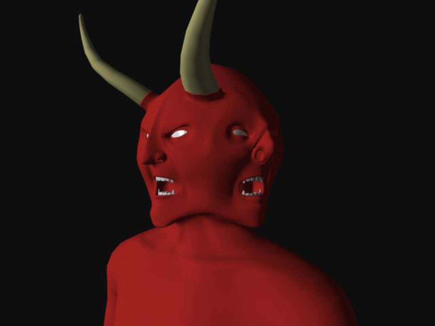 Devil Creature Character 3d Model