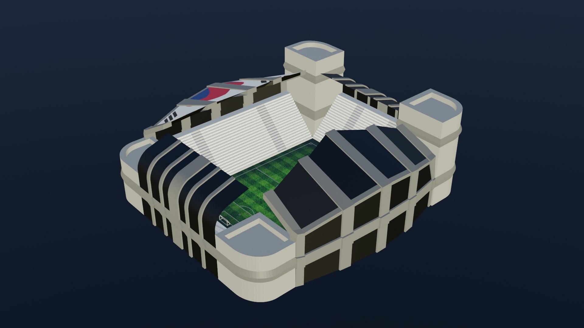 Football Stadium - South Korea 3D Model - TurboSquid 1882121