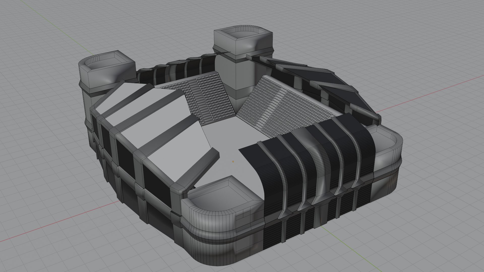 Football Stadium - South Korea 3D Model - TurboSquid 1882121
