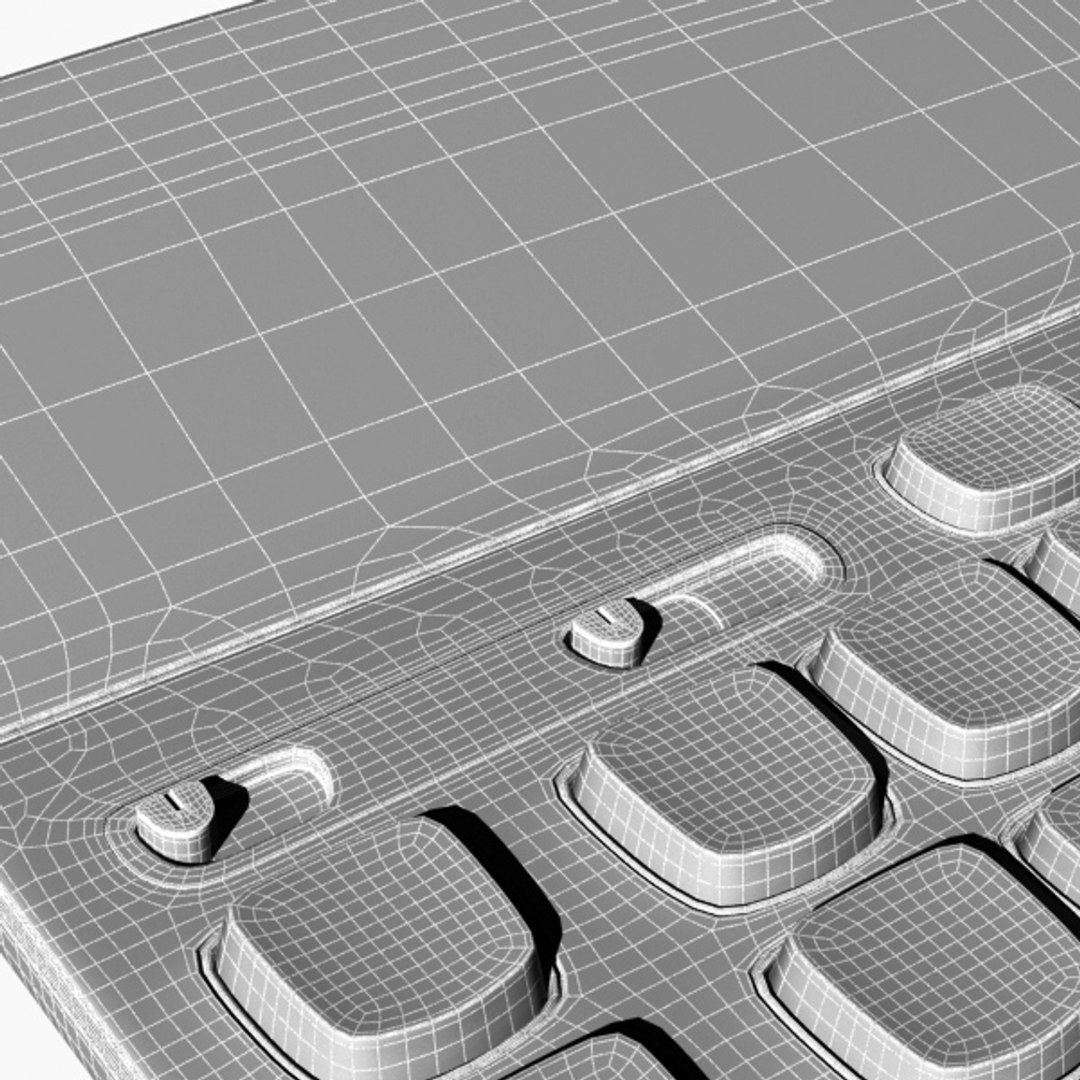 3D Model Calculator Digits - TurboSquid 1166515