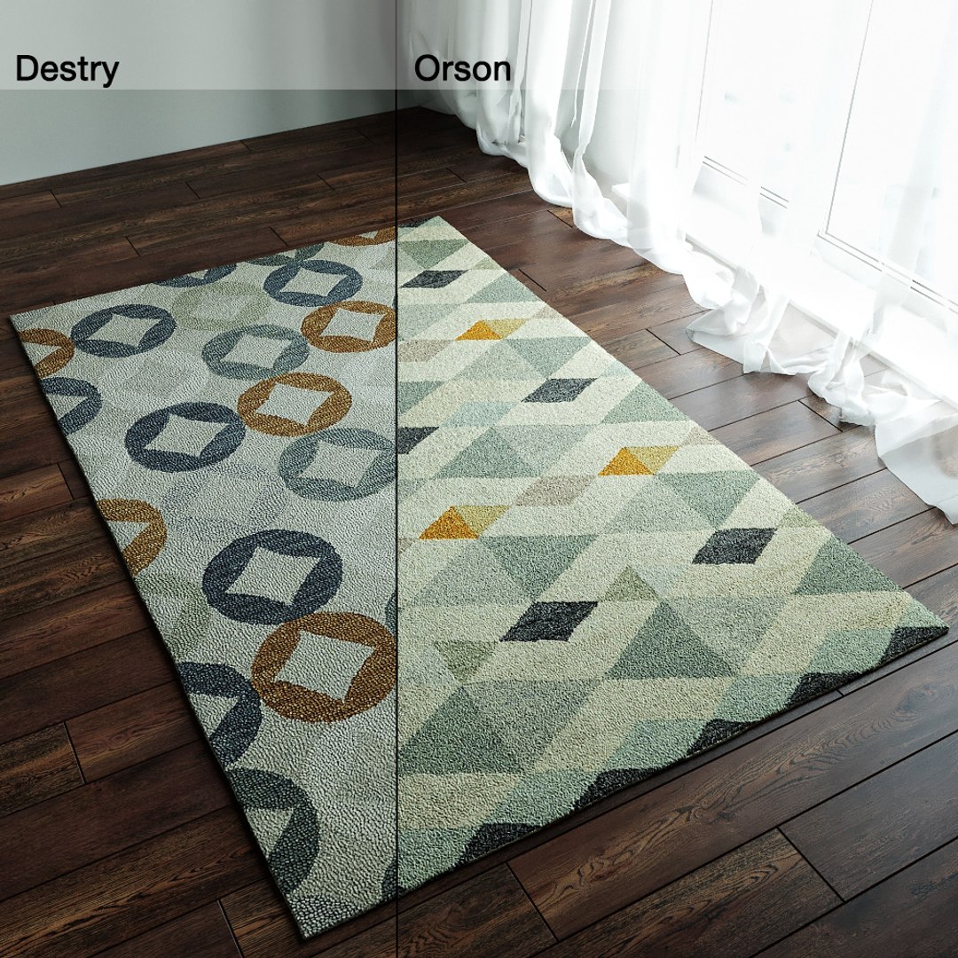 3D rugs flooring - TurboSquid 1201561