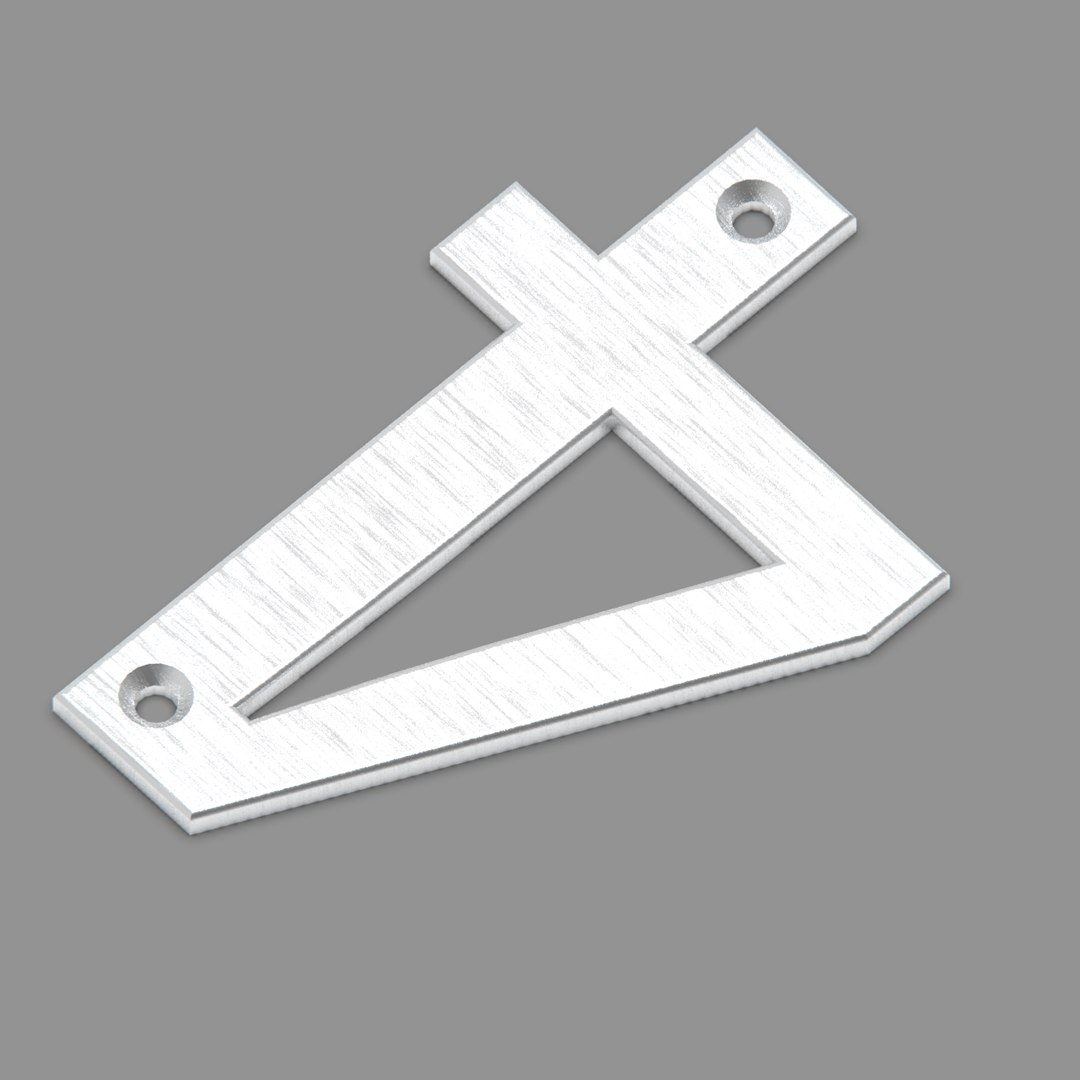 Number 4 3D - TurboSquid 2212541