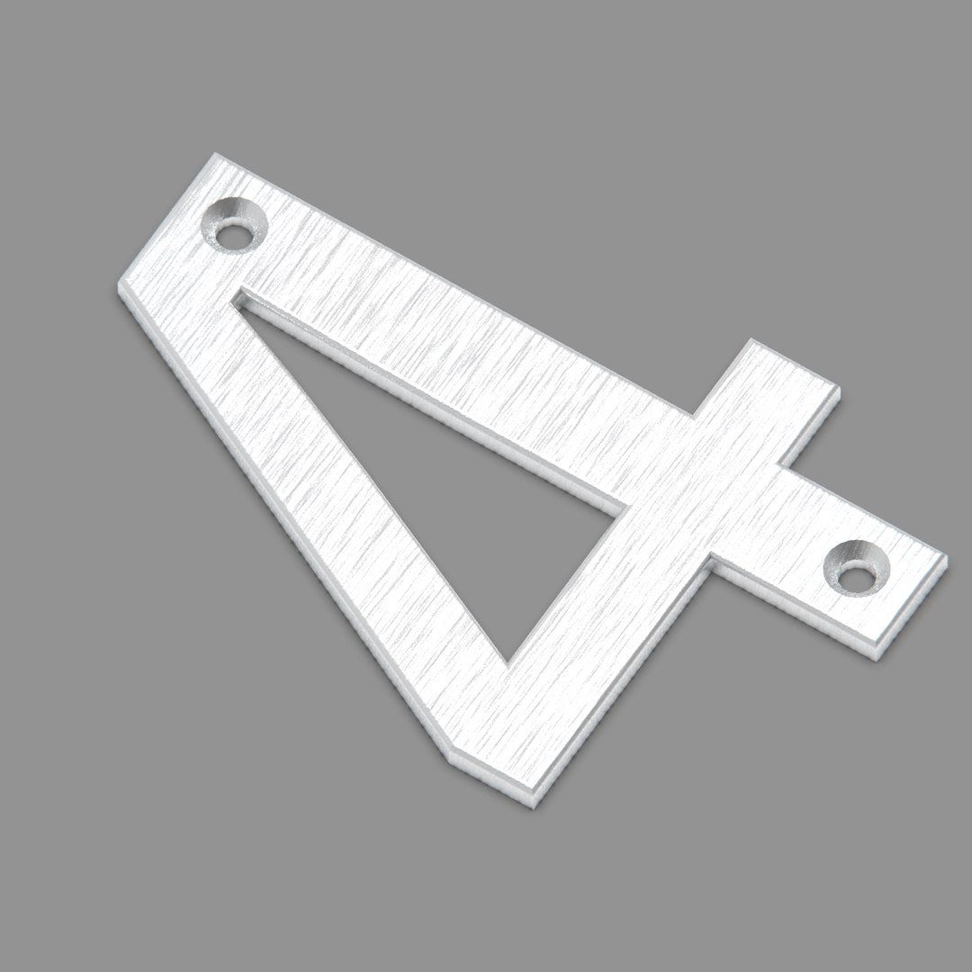 Number 4 3D - TurboSquid 2212541