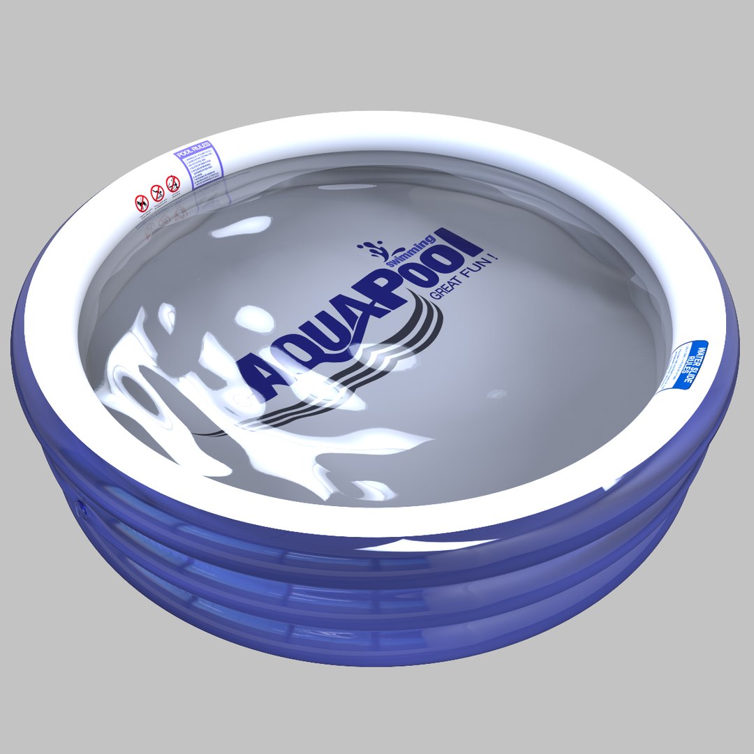 Children Swimming Pool 3d Model