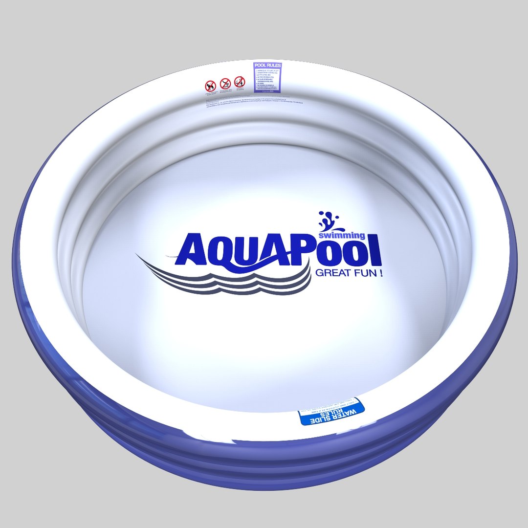 Children Swimming Pool 3d Model