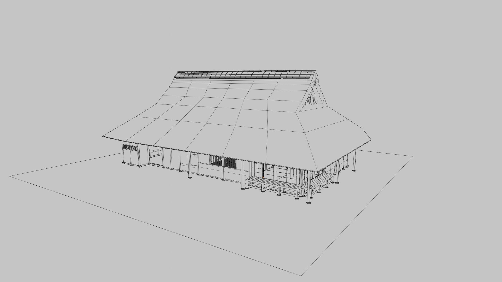 3D Japanese Traditional Style Private House - TurboSquid 2251650