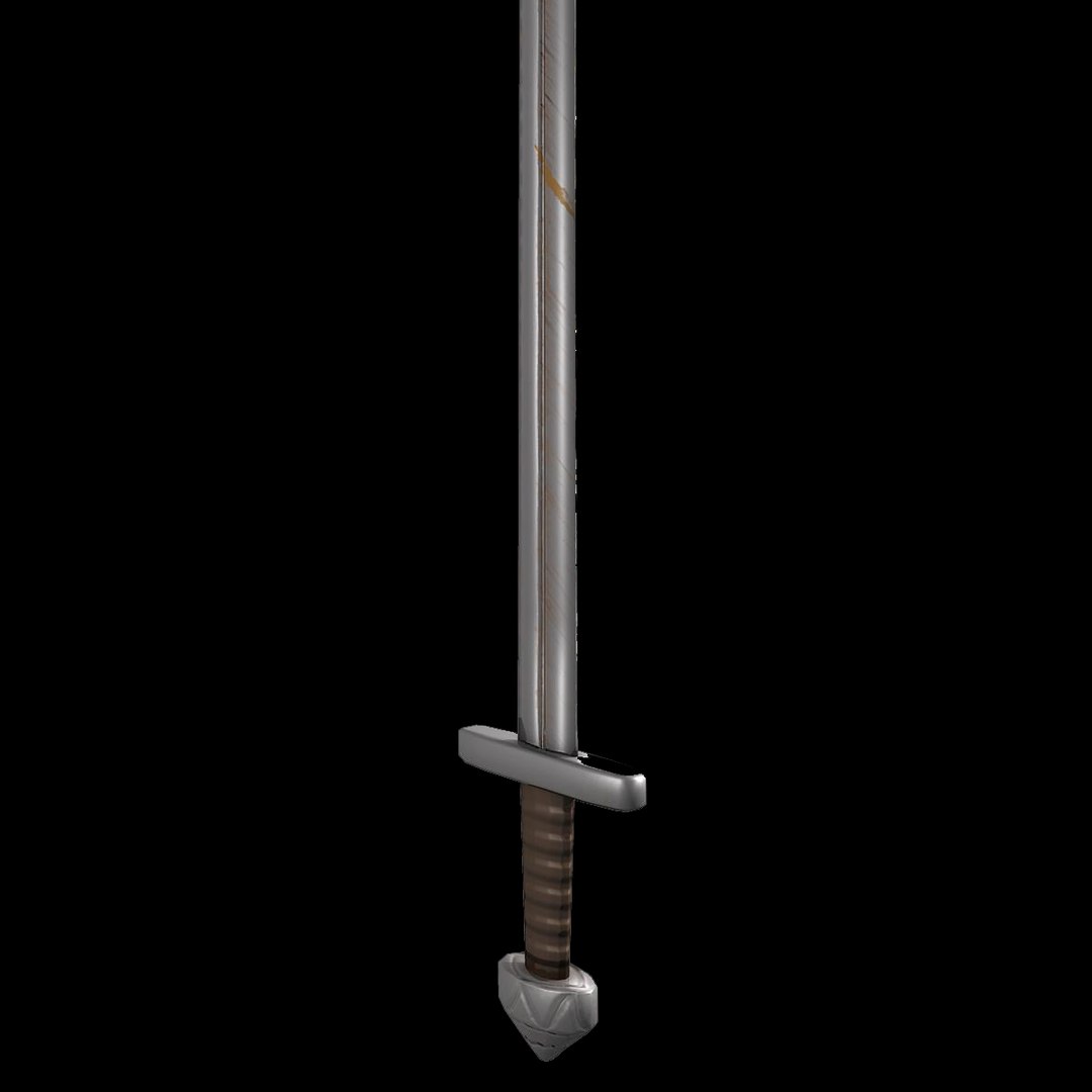 Viking Wide Sword 3d Model