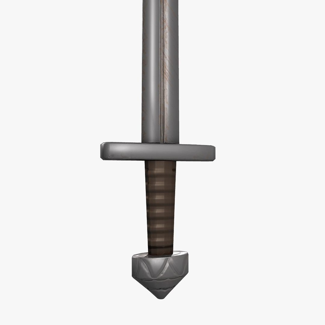 Viking Wide Sword 3d Model