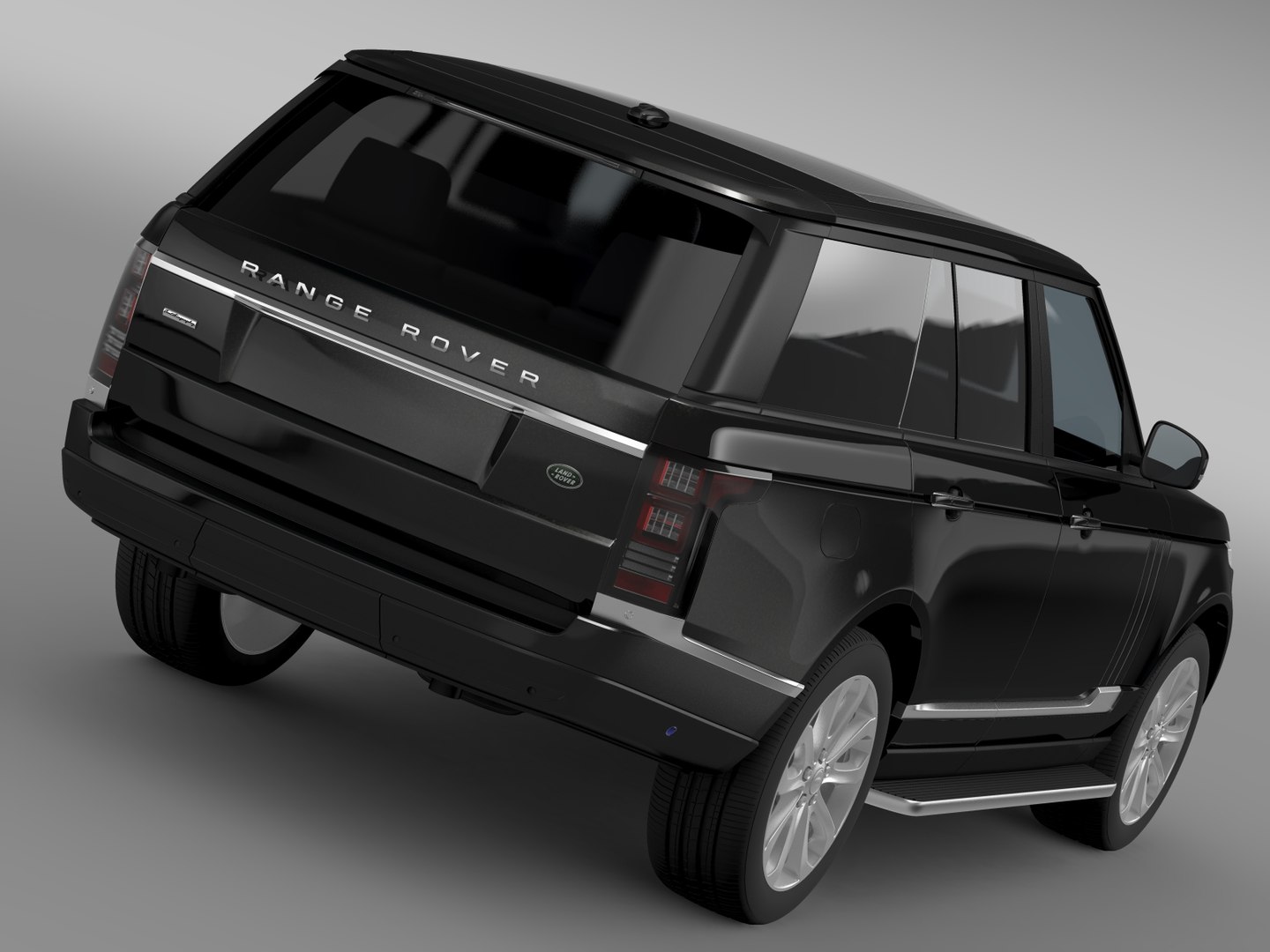 3ds Max Range Rover Sentinel L405