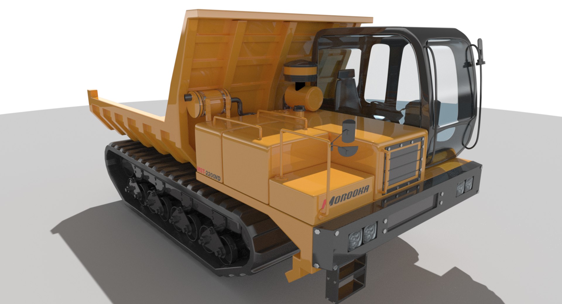 Dumper Morooka Crawler 3d Max