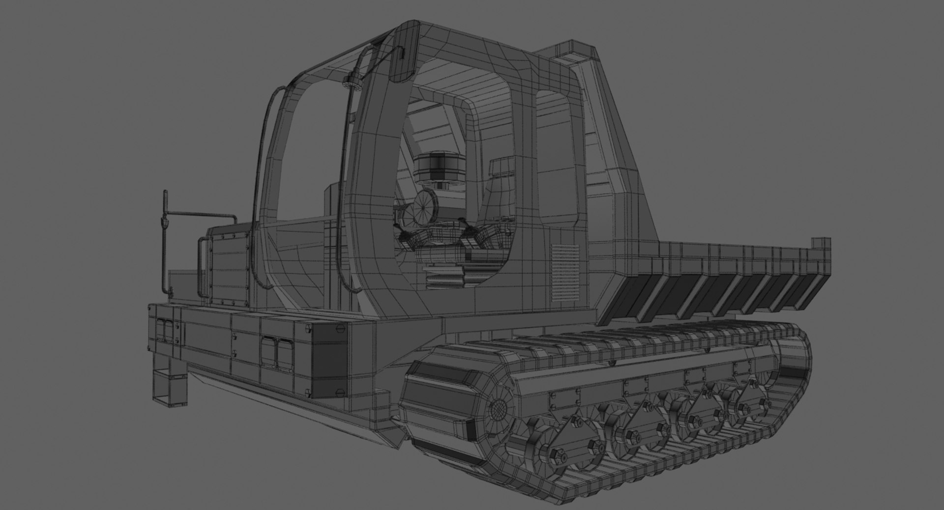 Dumper Morooka Crawler 3d Max
