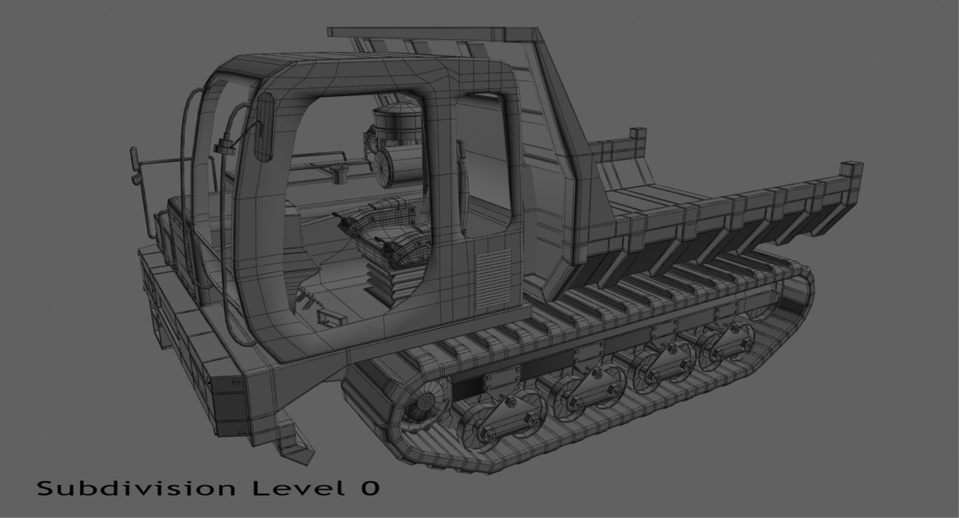 Dumper Morooka Crawler 3d Max