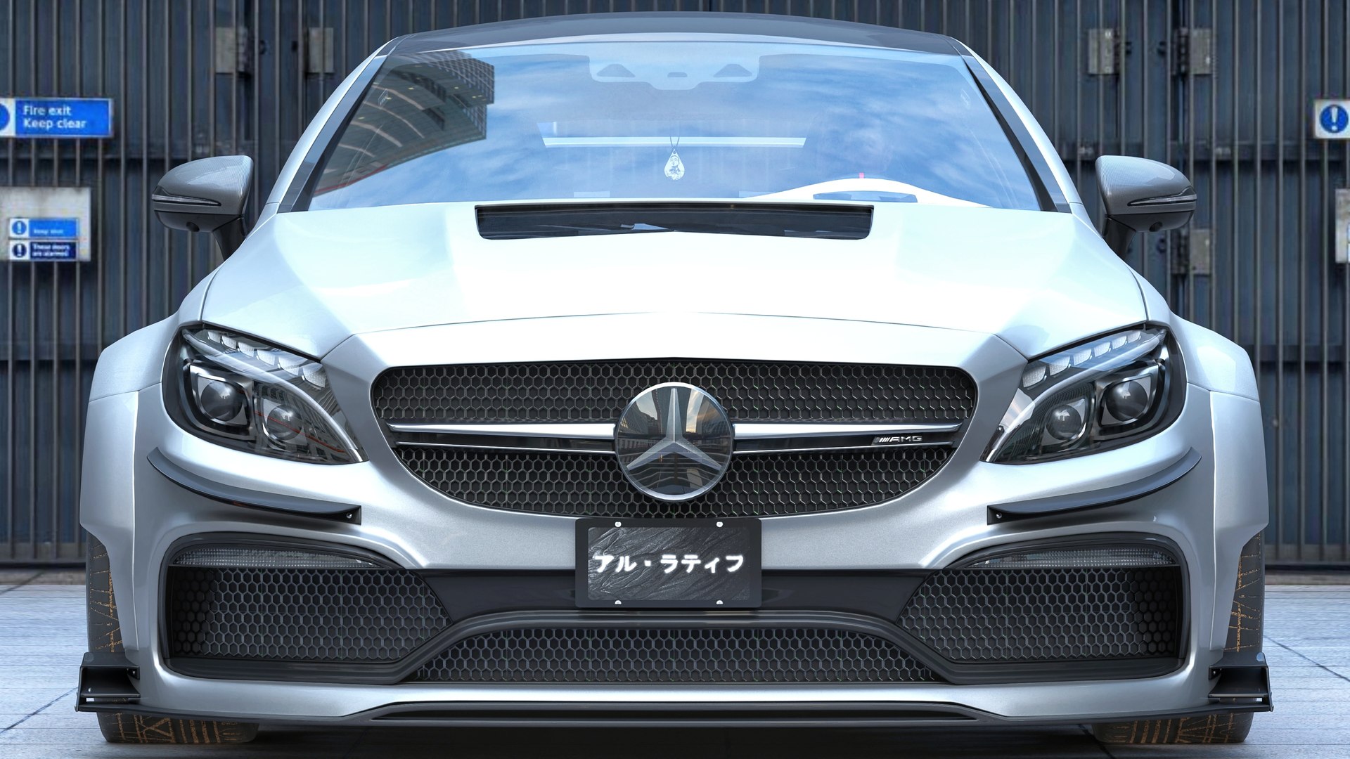 3D Mercedes Benz AMG C63 - BN-59 - TurboSquid 1883360