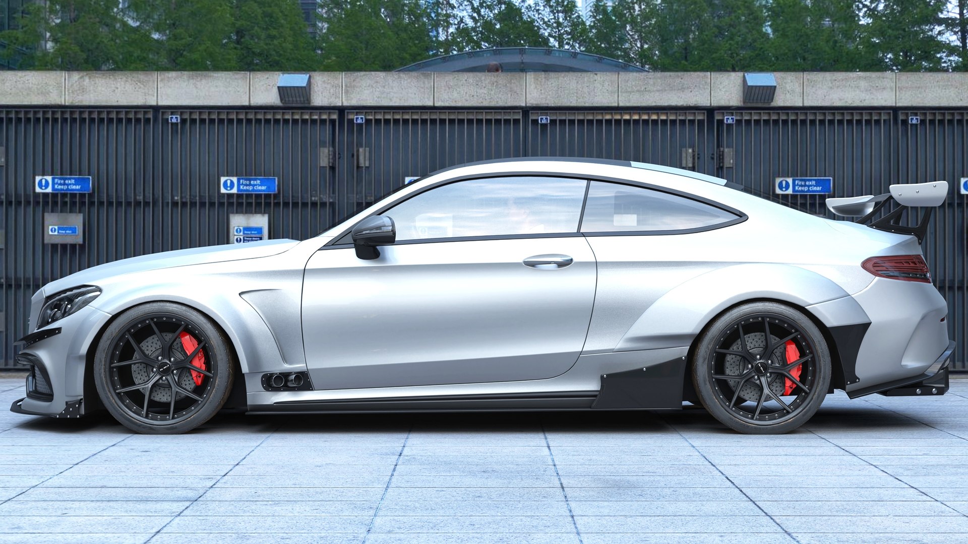 3D Mercedes Benz AMG C63 - BN-59 - TurboSquid 1883360