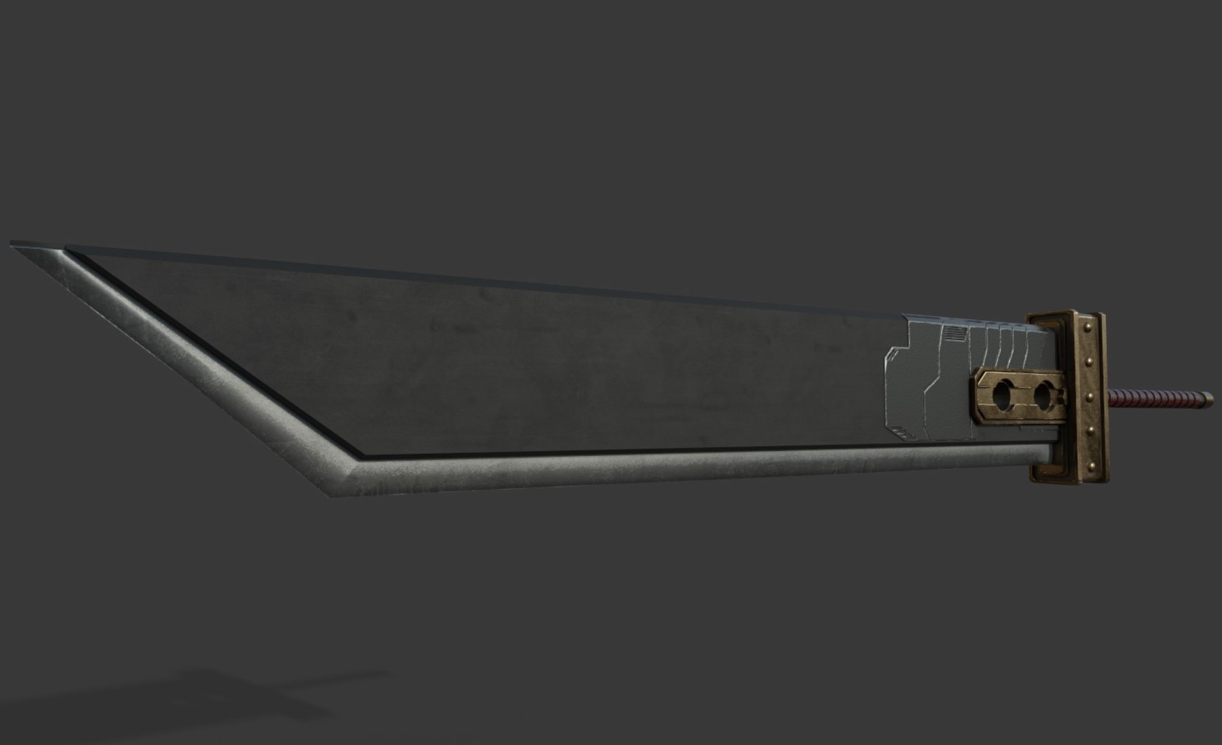 Buster Sword V 3D Model - TurboSquid 1346771