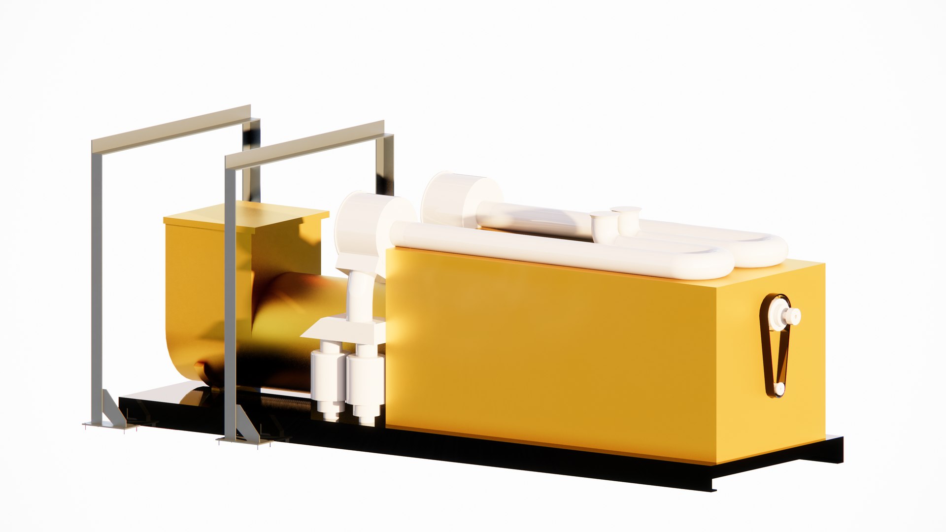 3D Model Deisel Generator - TurboSquid 2191652