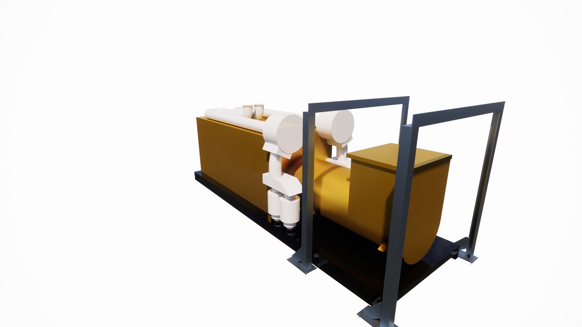 3D Model Deisel Generator - TurboSquid 2191652