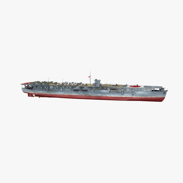 3D japanese aircraft carrier soryu model - TurboSquid 1305537