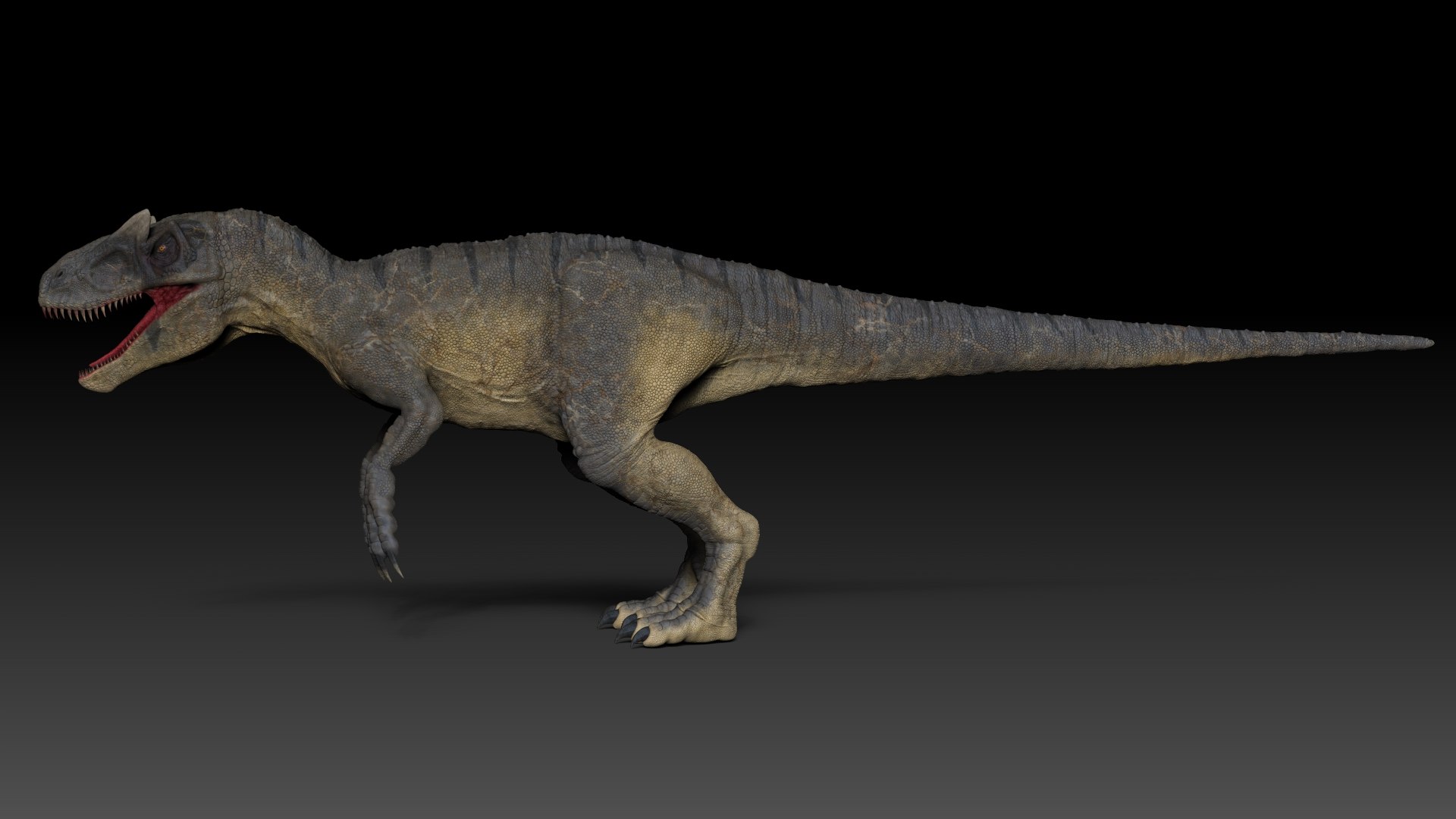 3D Allosaurus Sculpt Project - TurboSquid 1891771