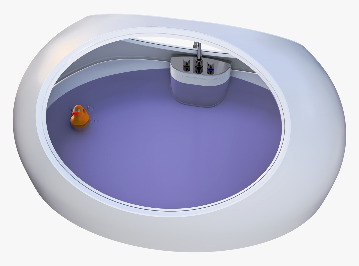 Futuristic Bath Pod M1 3D Model - TurboSquid 2515114