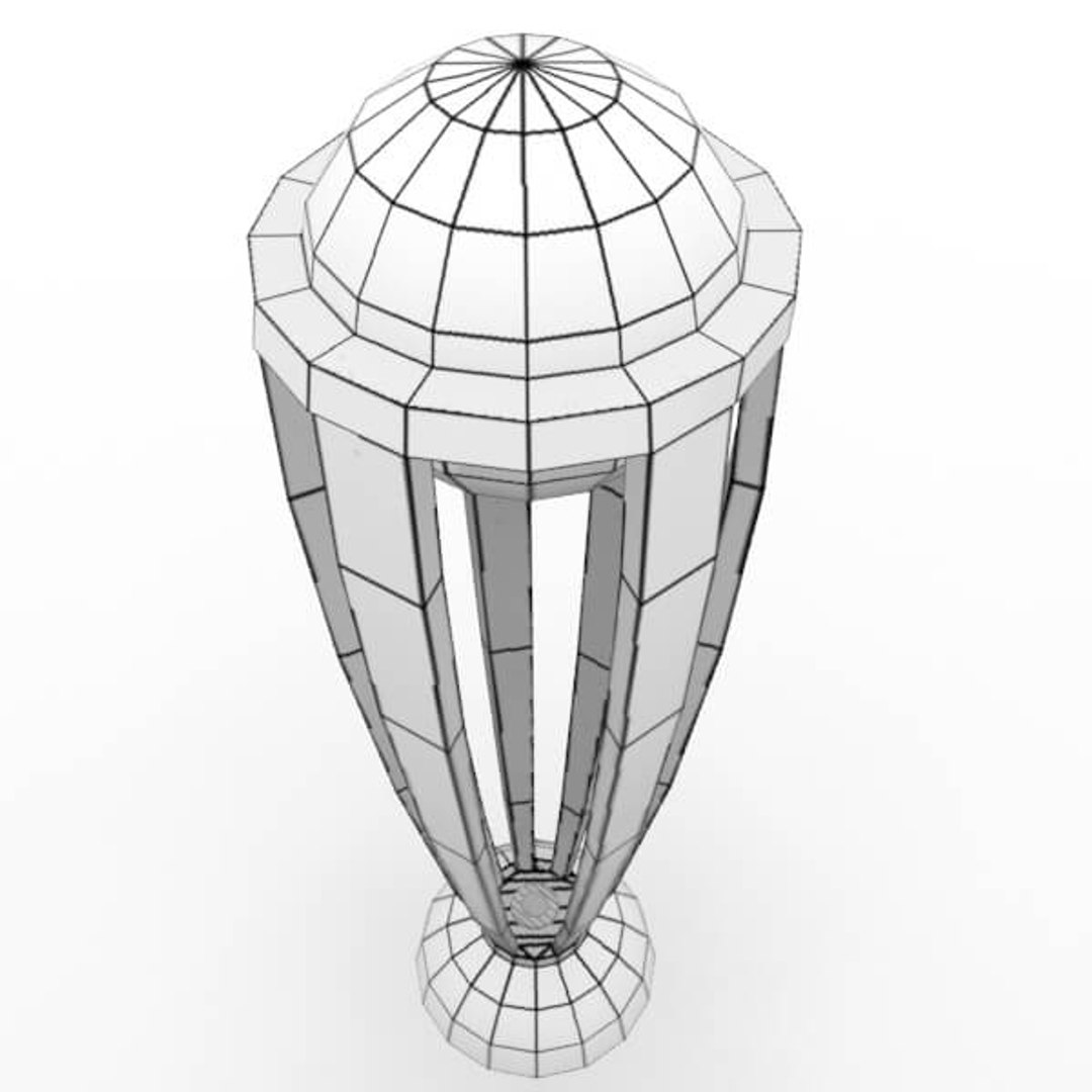 cup cricket 3d model