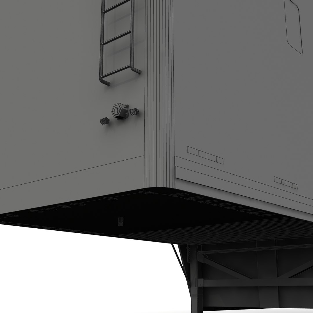 3d 53ft Chip Van Manac