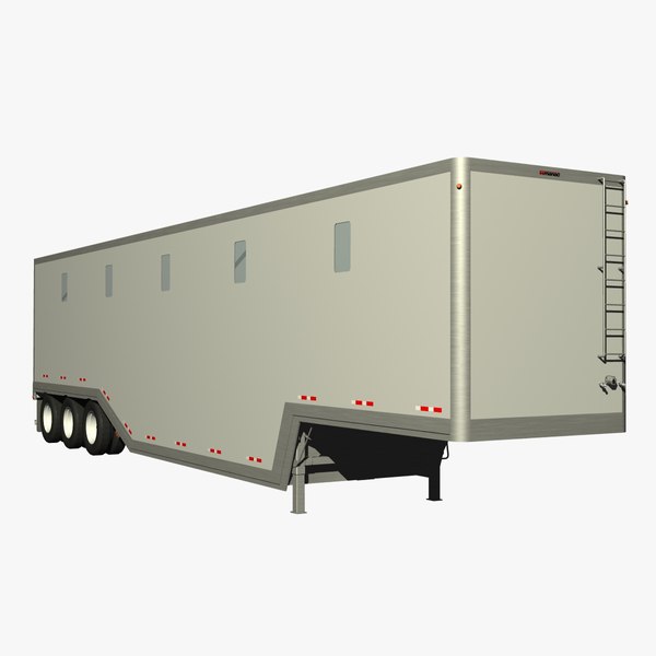 modelo 3d Manac 53ft Chip Van - TurboSquid 793484