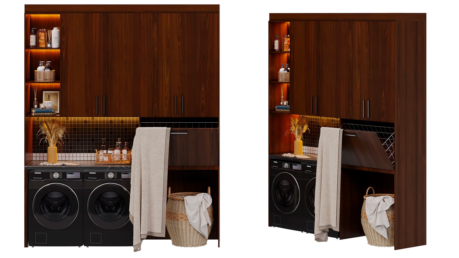 Laundry Set 3D Model - TurboSquid 2333328