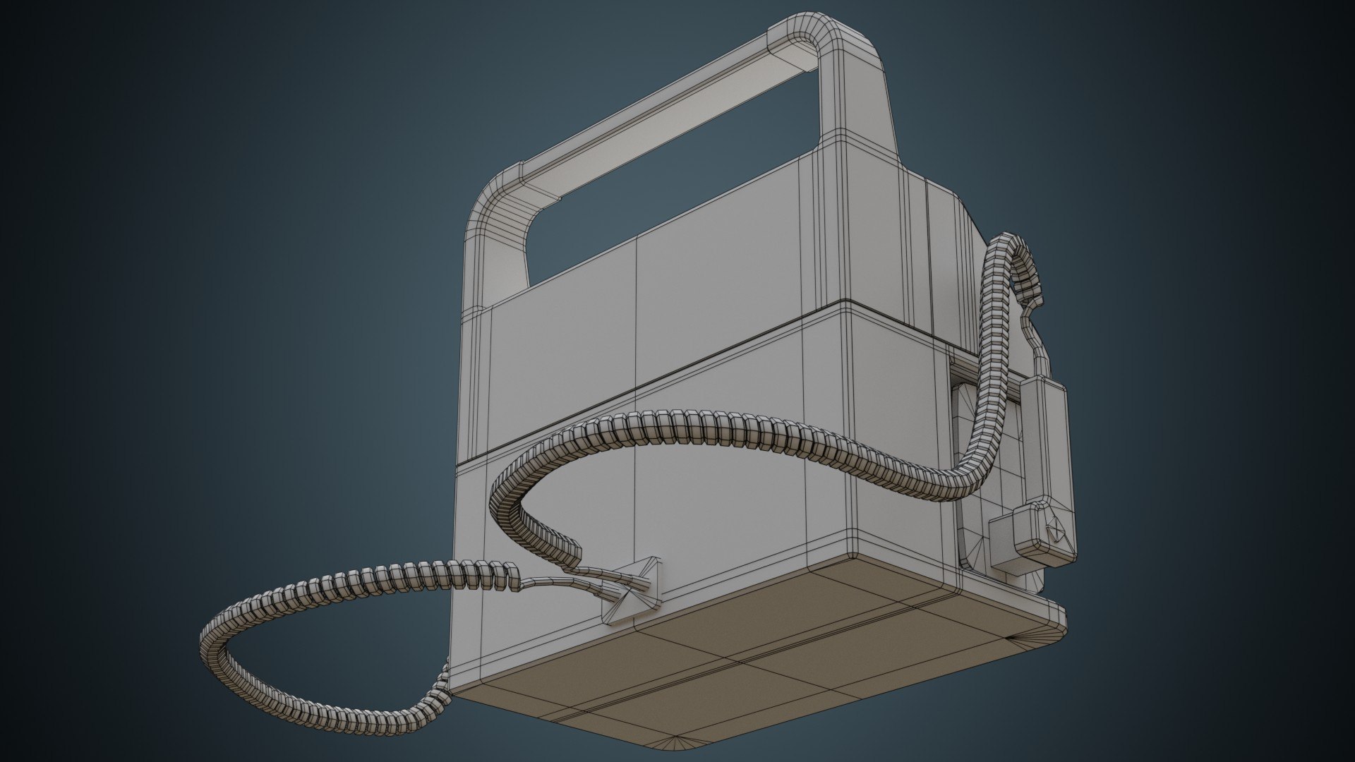 3D Model Defibrillator 1 Basic - TurboSquid 2039568