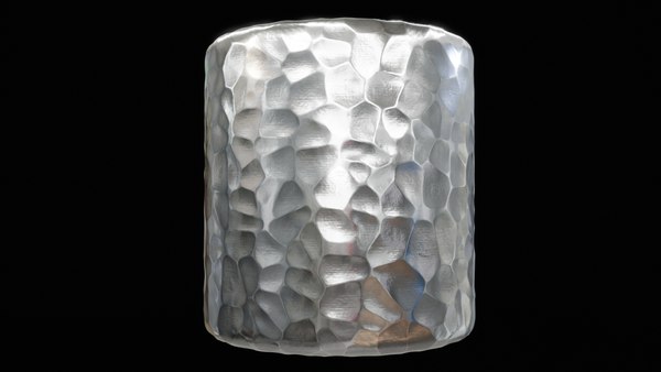 3D модель Материал и текстуры Silver Nugget Substance PBR - TurboSquid ...