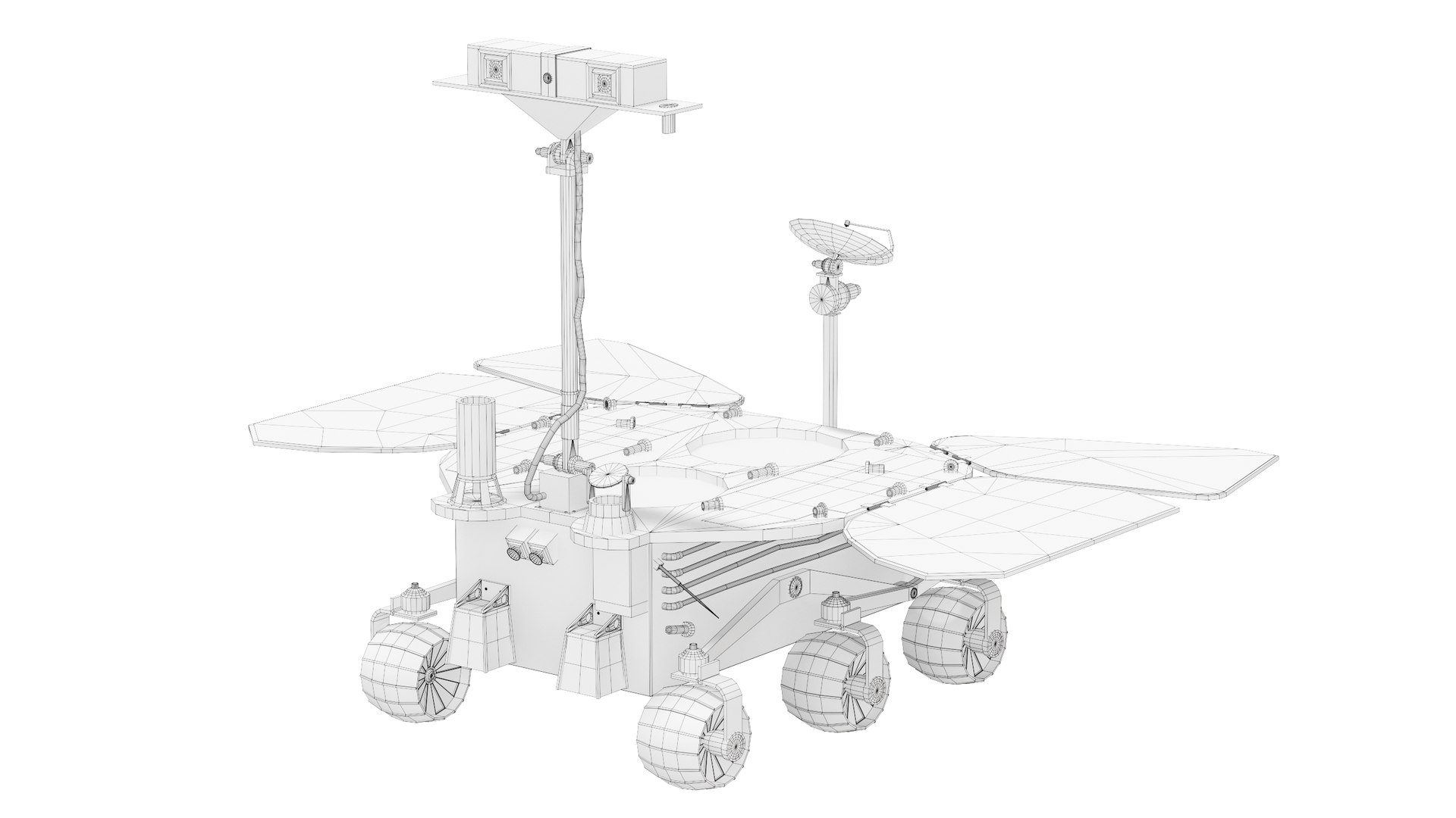 3D Model Tianwen-1 Mars Rover Zhurong - TurboSquid 1862663