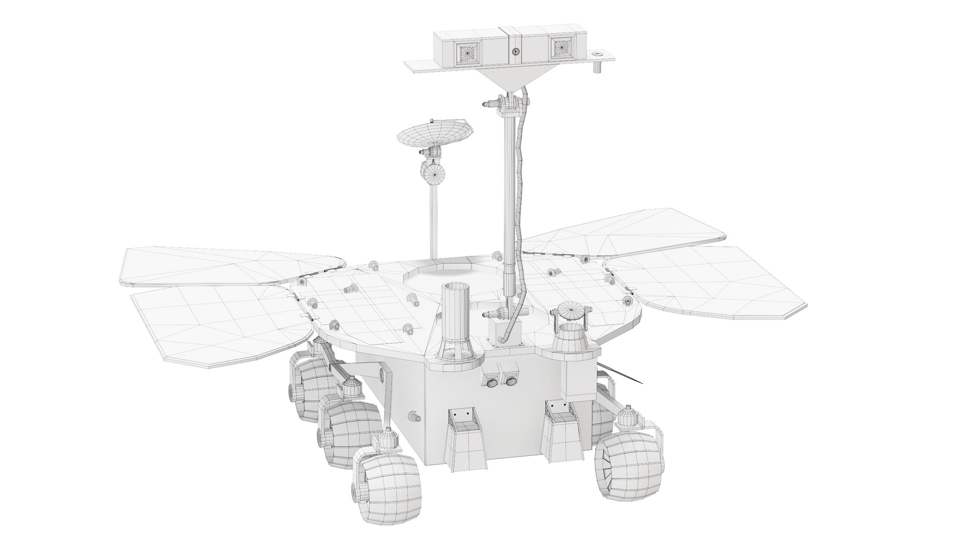 3D Model Tianwen-1 Mars Rover Zhurong - TurboSquid 1862663