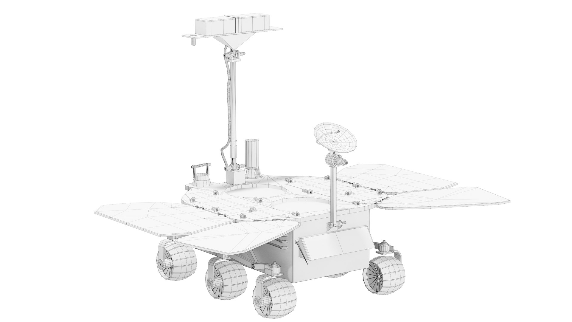 3D Model Tianwen-1 Mars Rover Zhurong - TurboSquid 1862663