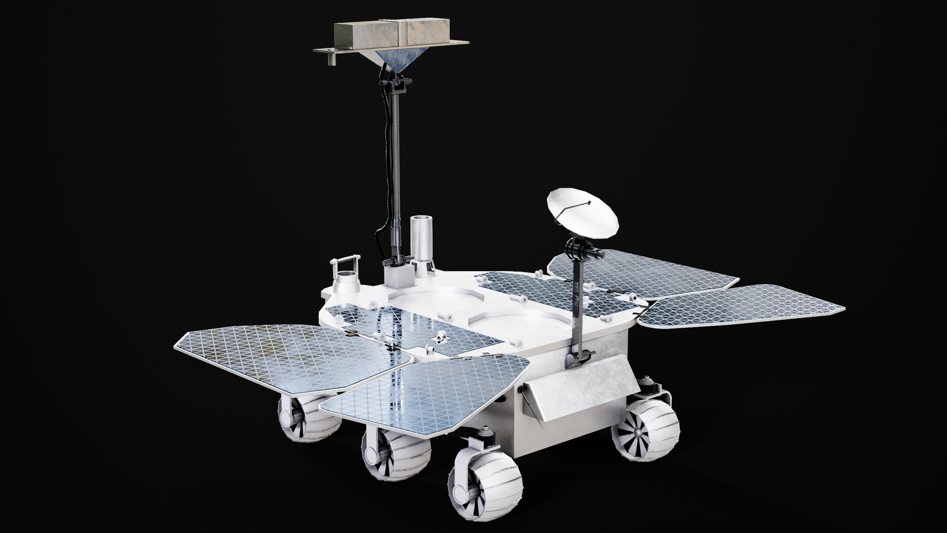 3D model Tianwen-1 Mars Rover Zhurong - TurboSquid 1862663
