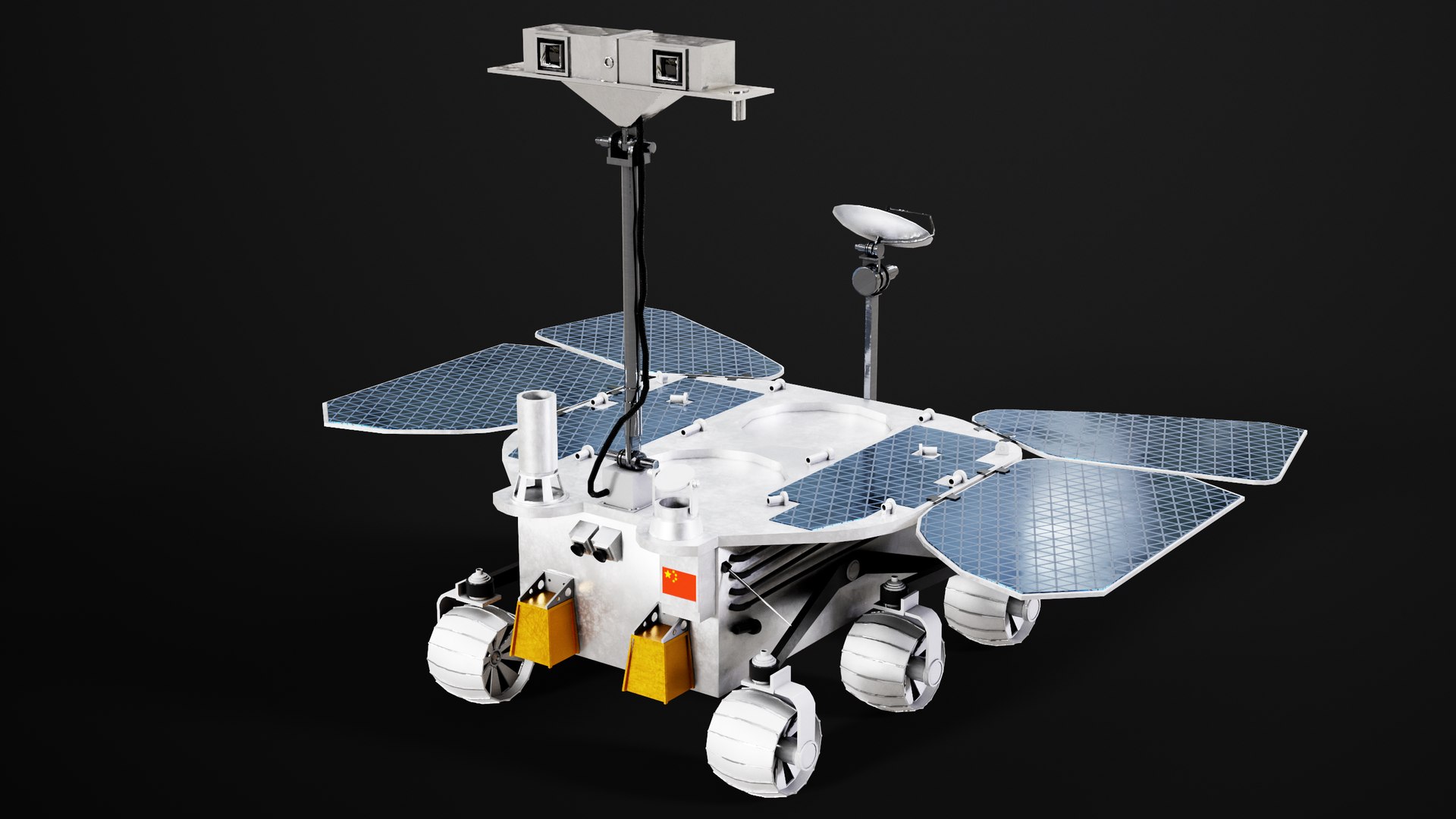 3D Model Tianwen-1 Mars Rover Zhurong - TurboSquid 1862663