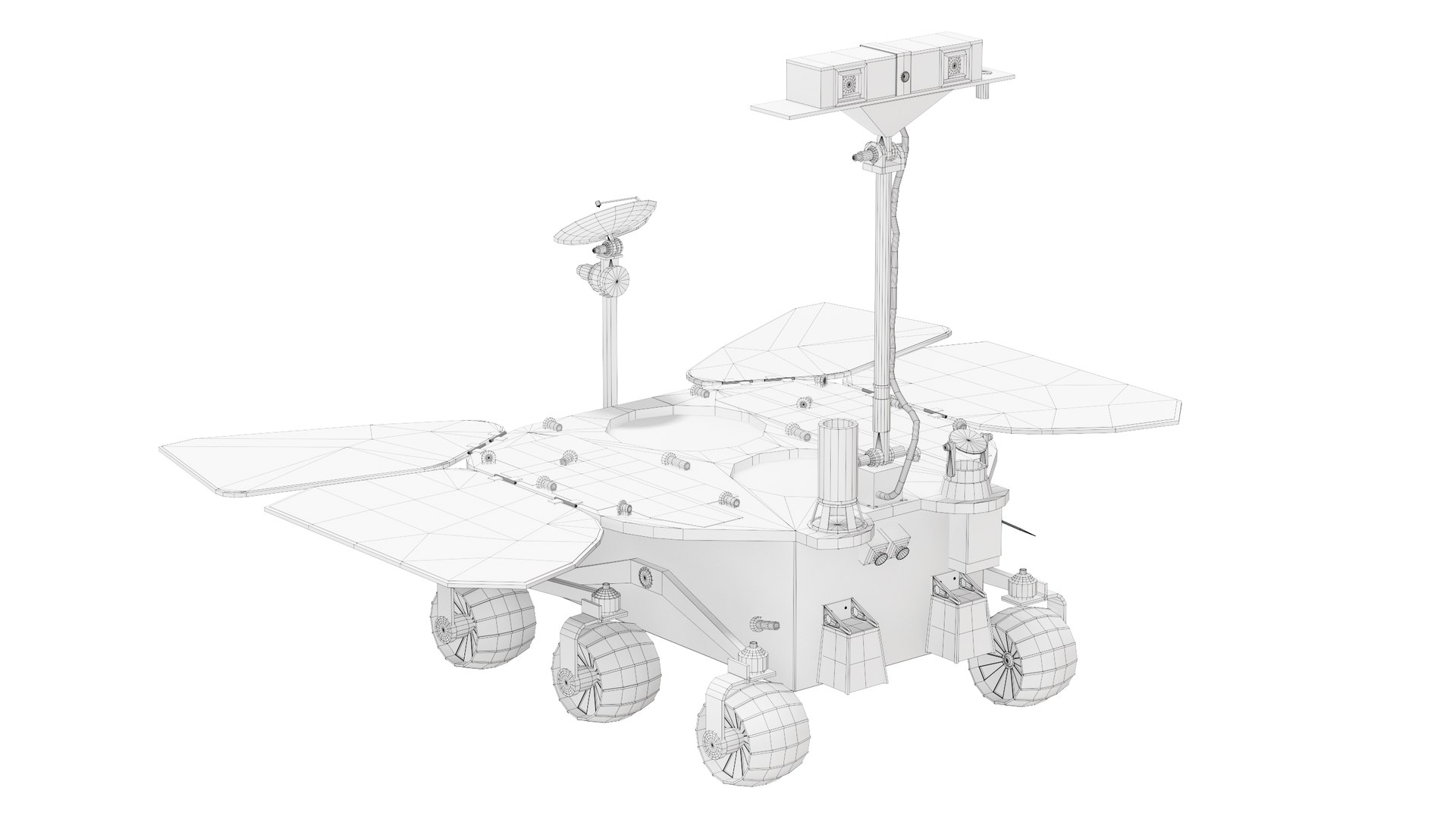 3D Model Tianwen-1 Mars Rover Zhurong - TurboSquid 1862663