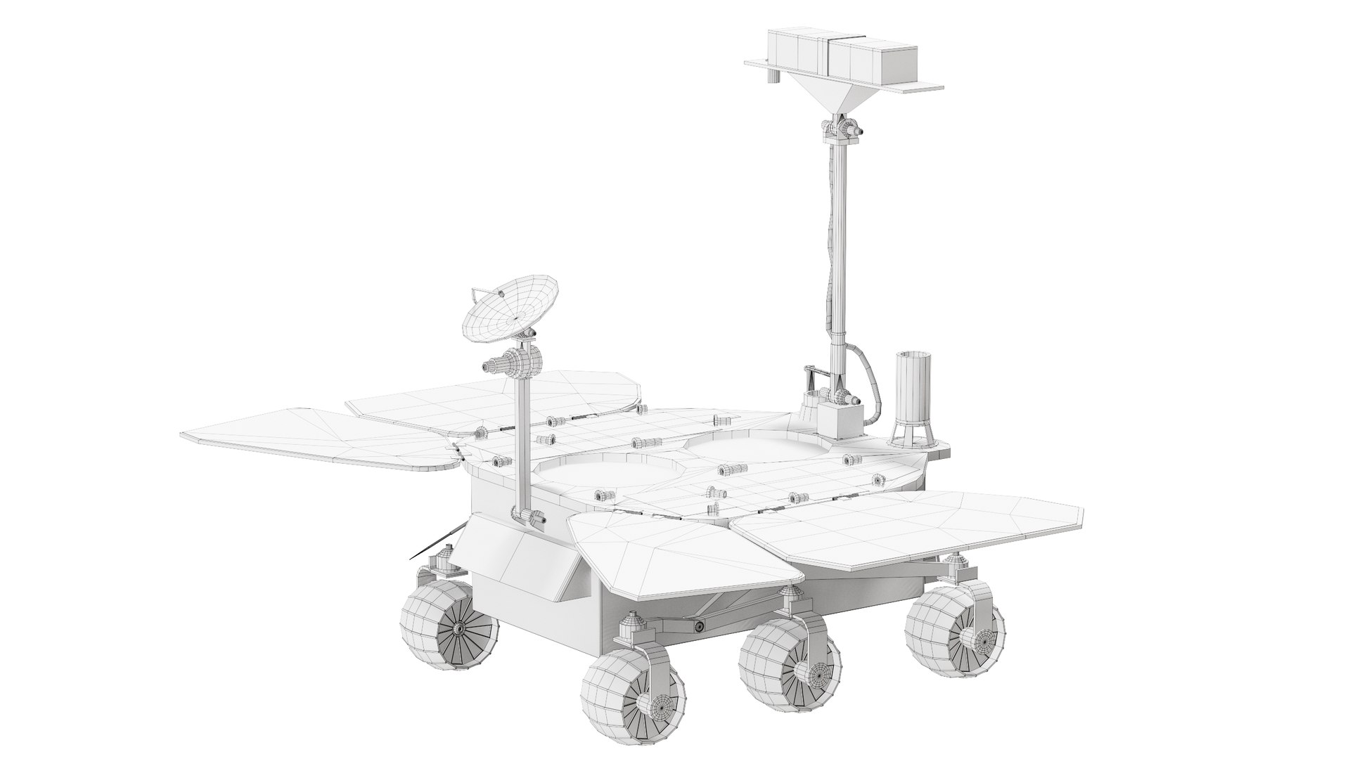 3D Model Tianwen-1 Mars Rover Zhurong - TurboSquid 1862663