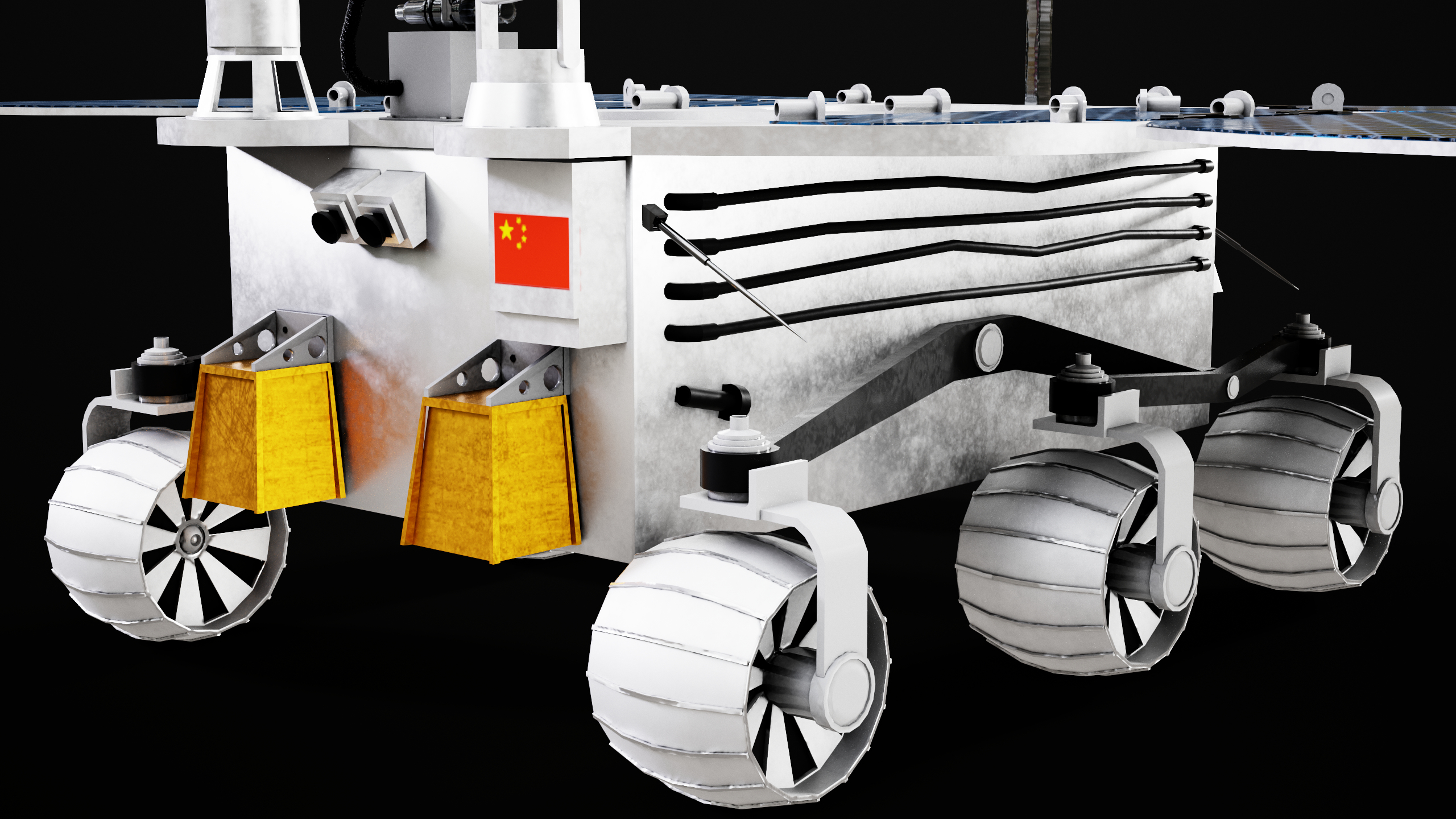 Tianwen-1 Mars Rover Zhurong Modelo 3D - TurboSquid 1862663